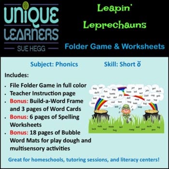 Leapin’ Leprechauns – Phonics Short Vowel o